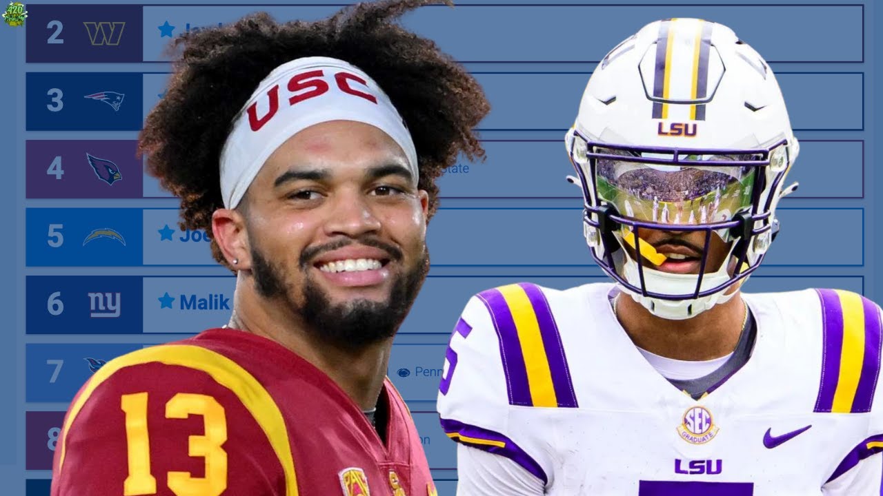 Round 1 NFL Mock Draft, From the REAL Experts - YouTube