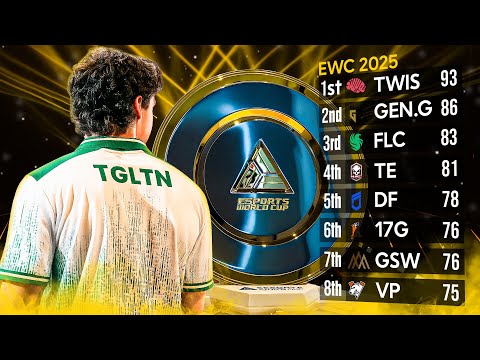 TGLTN & Falcons Take 3rd at $2,000,000 PUBG EWC 2025!
