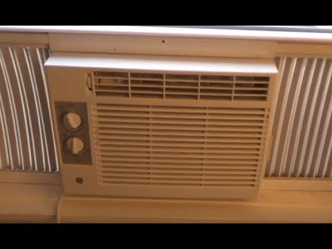 General Electric 5,050 BTU Air Conditioner model AER05LQQ1 - YouTube