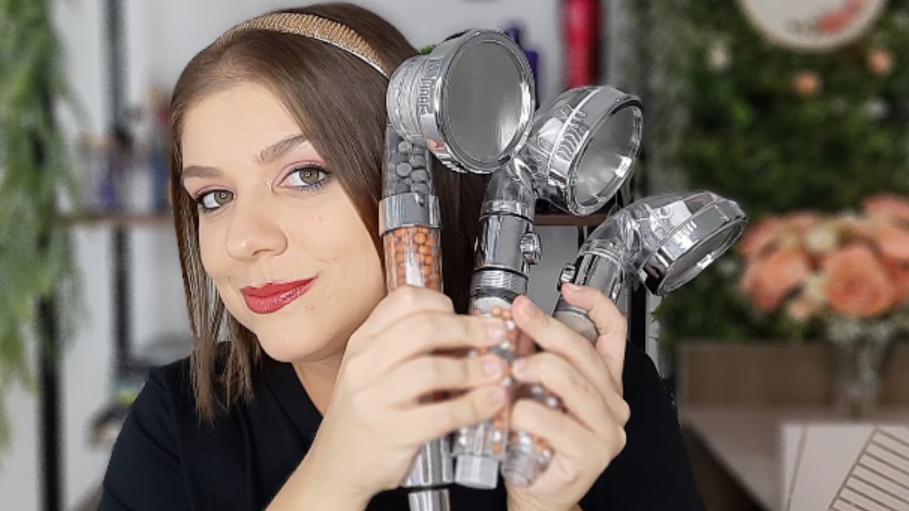 COMPARANDO DUCHAS COM FILTRO PURE SHOWER E A DA SHOPEE DE 20 REAIS ...