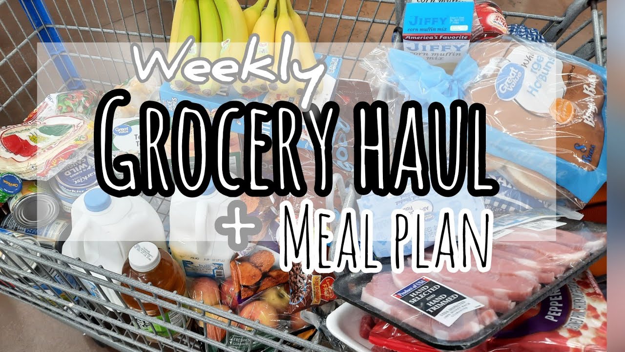 Budget Weekly Grocery Haul & Meal Planing shop with me Gypsy xo - YouTube