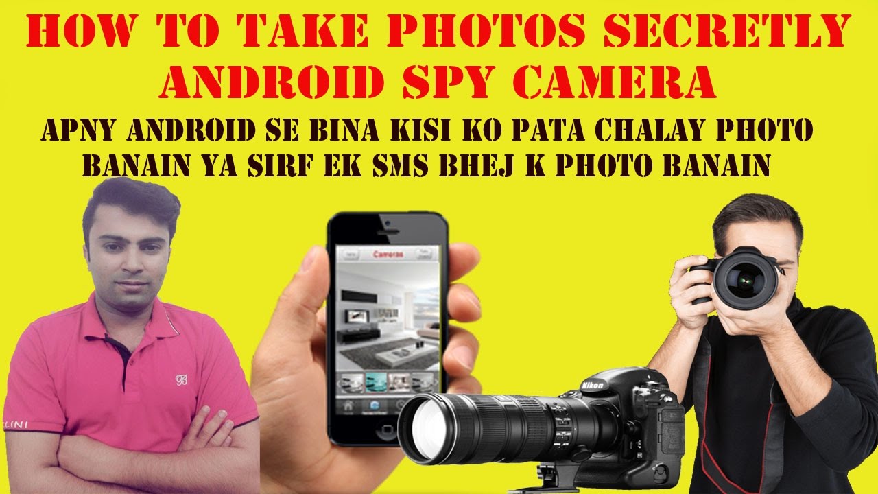 How to take Photos Secretly | Android Spy Camera [Hindi-Urdu] - YouTube