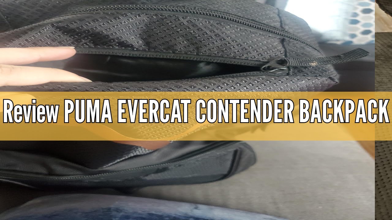 Review PUMA EVERCAT CONTENDER BACKPACK - YouTube
