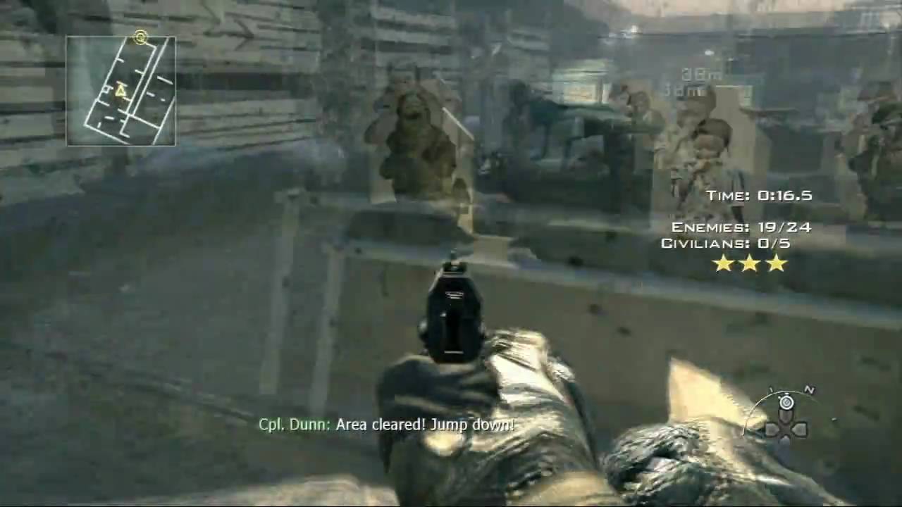 Modern Warfare 2 - Special Ops - The Pit - 23.3 Secs - YouTube