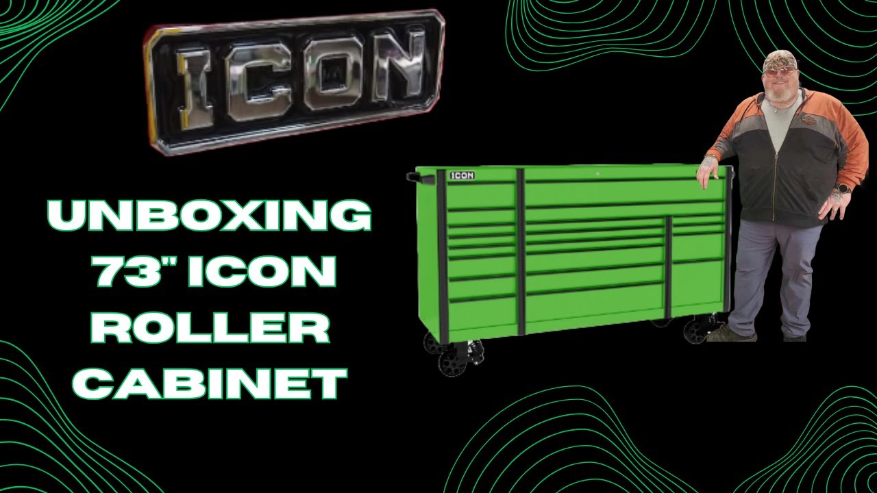 Unboxing 73" ICON Roller Cabinet - YouTube