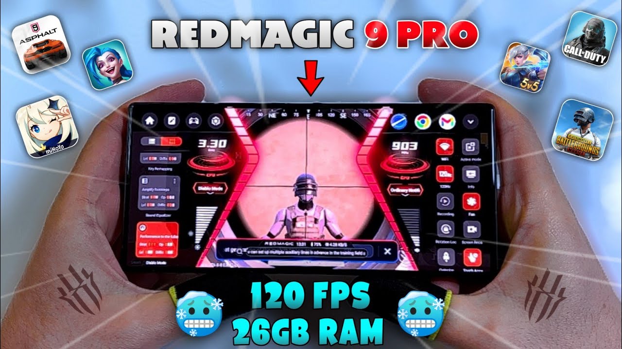 New REDMAGIC 9 Pro DIABLO MODE 🔥| UNBOXING + GAME TEST (MLBB, PUBG ...