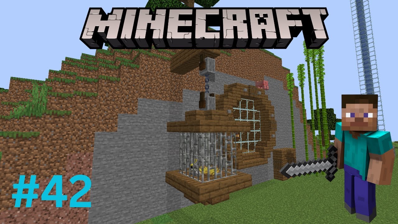 HOW TO MAKE A PARROT CAGE | MINECRAFT GAMEPLAY#42 - YouTube