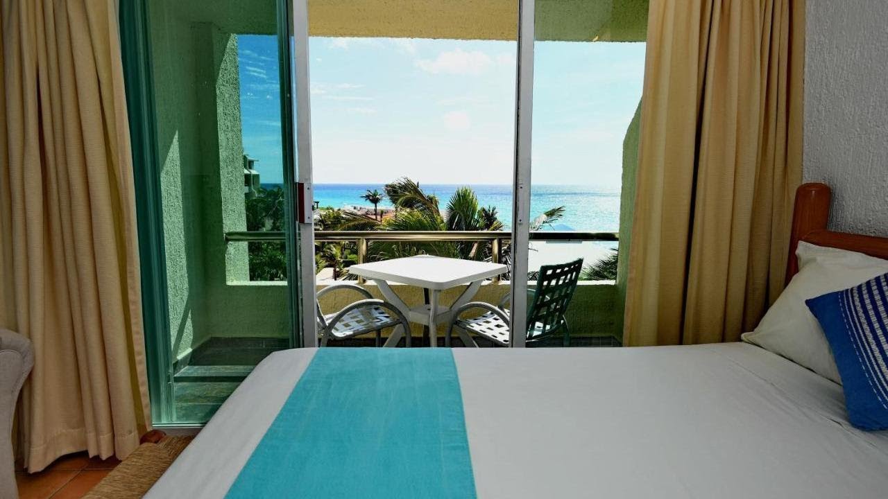 CANCUN HOTEL ZONE OCEAN VIEW W/BALCONY, Cancún, Mexico - YouTube