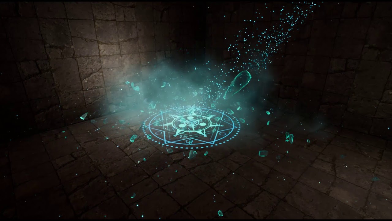 Magic area of effect (AoE) with UE4 - YouTube