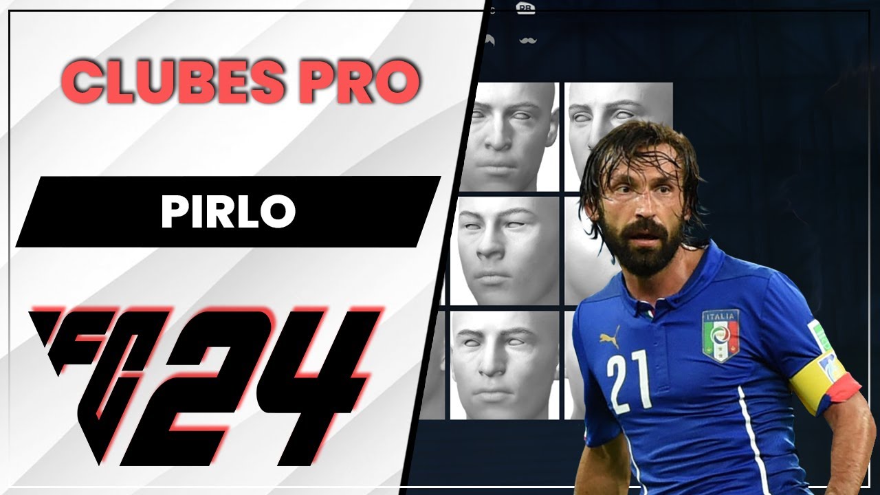 🍷 Il Maestro: How to make ANDREA PIRLO in EA FC - Pro Clubs & Career ...