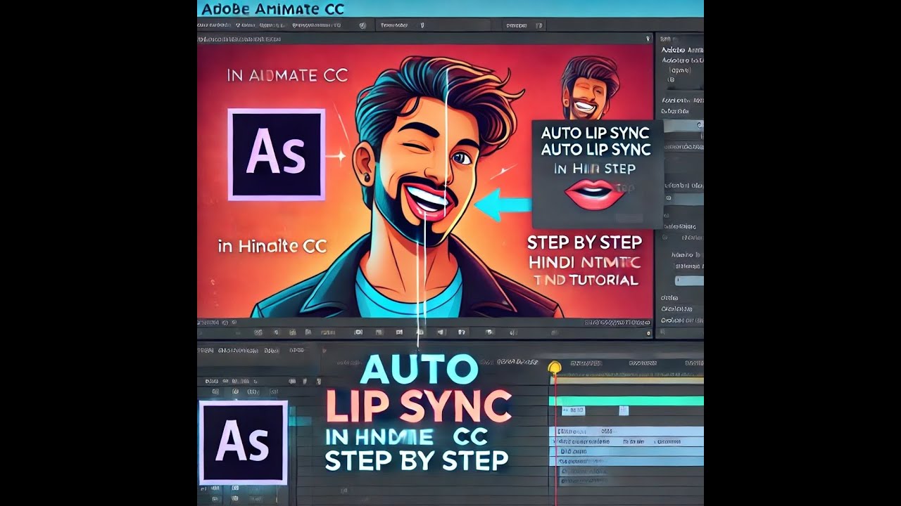 Auto Lip Sync in Animate CC Hindi Tutorial | Step by Step Guide - YouTube