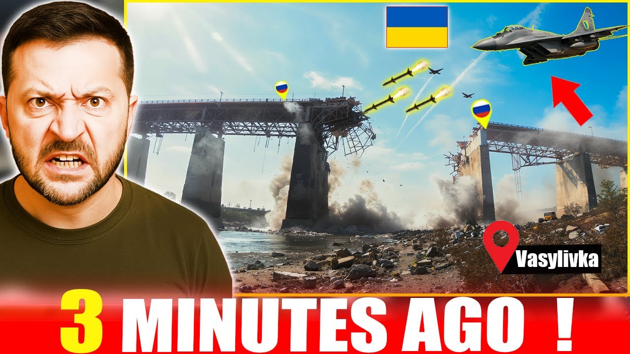Ukrainian jets hit Russian bridge with JDAM bombs —Then this happened ...