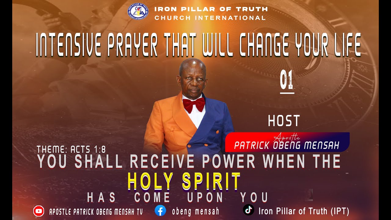 YOU SHALL NOT DIE BEFORE YOUR TIME🔥🔥 // APOSTLE PATRICK OBENG MENSAH ...