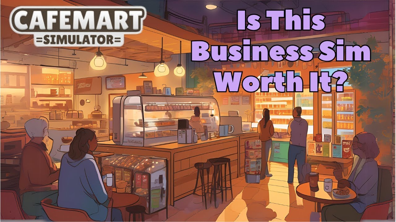Cafemart Simulator First Look - Is This Business Sim Worth It? - YouTube