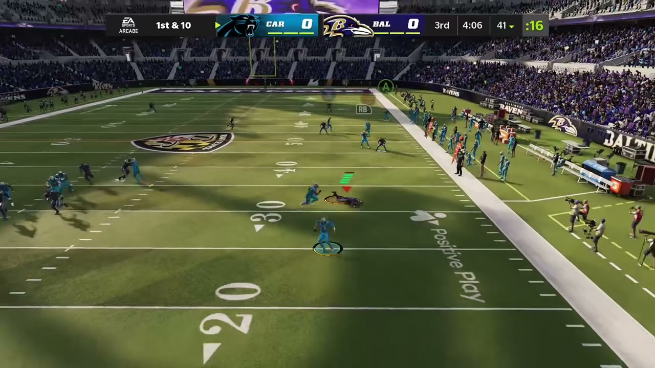 Crazy madden 22 touchdown - YouTube