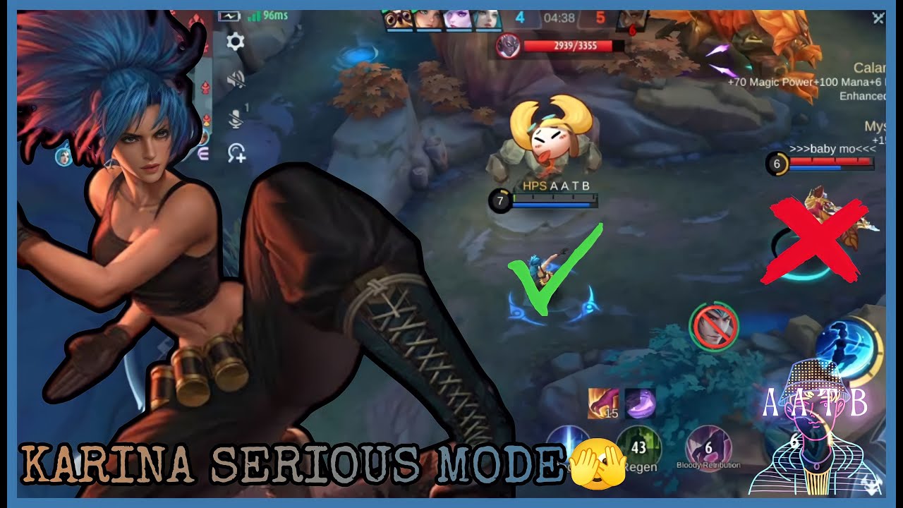 KARINA SERIOUS MODE - KARINA GAMING FULL HIGHLIGHTS (ANG KARINA NI A A ...