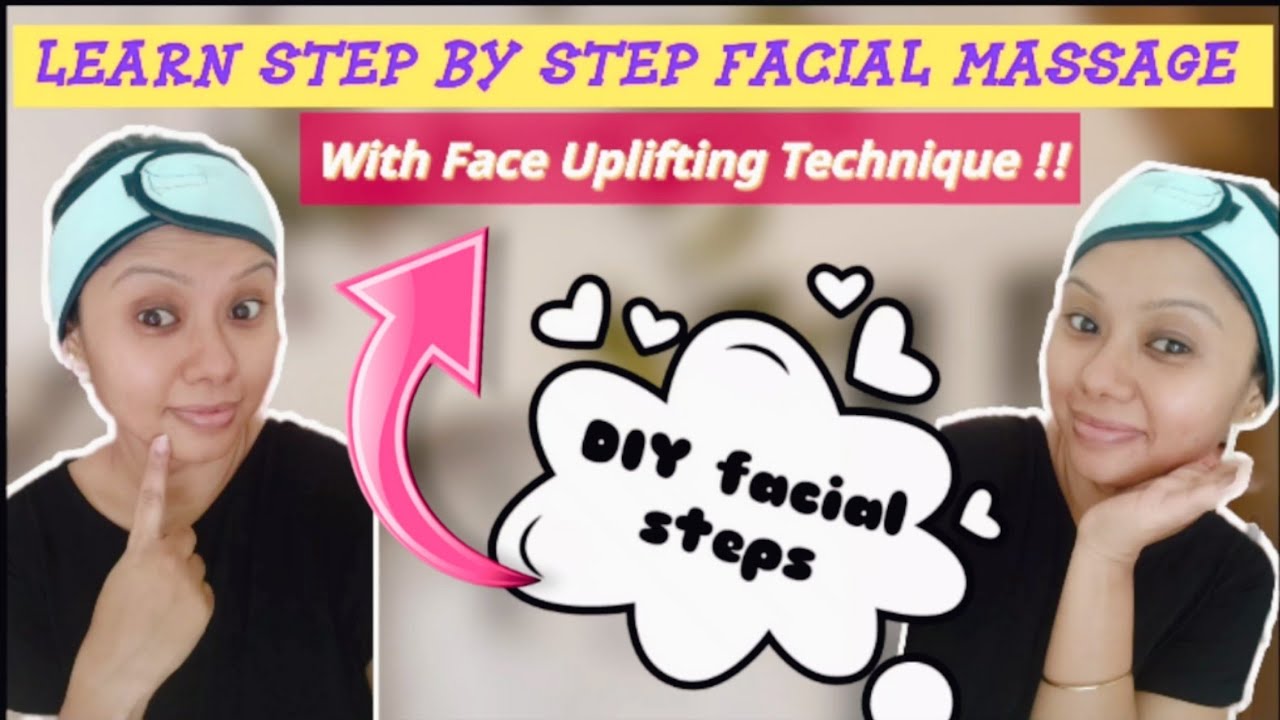 Professional self facial steps at home || 2024 ||Full face facial ...