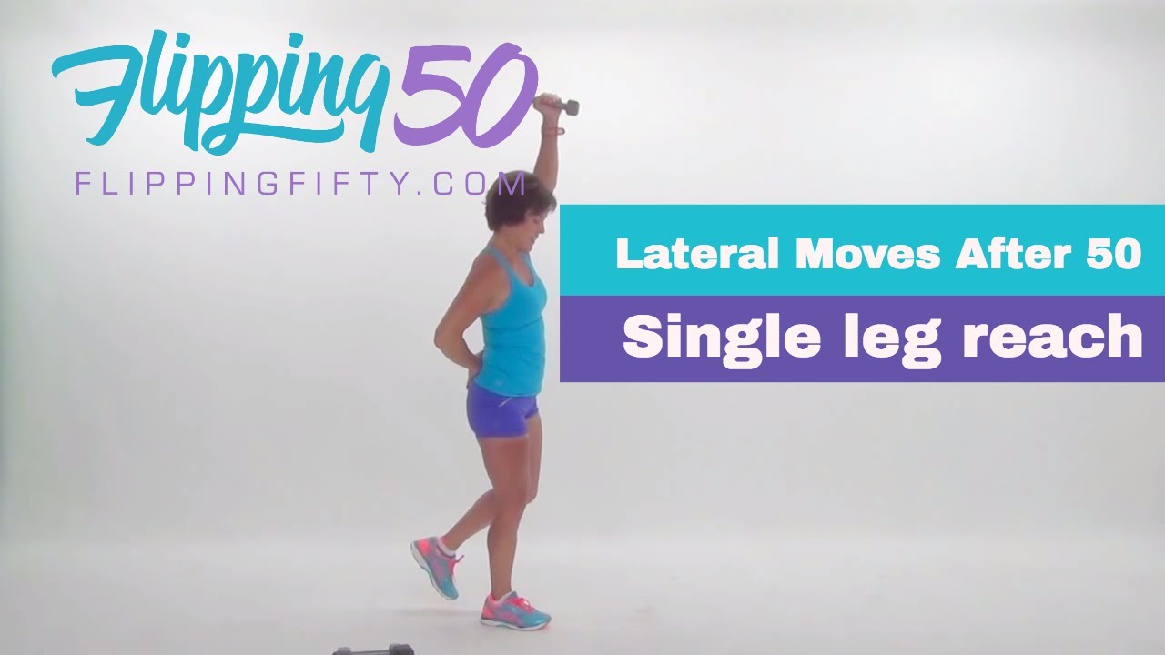 Glute and Core Strength with a Dynamic Lateral Balance Exercise - YouTube
