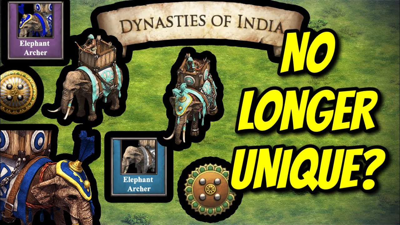 Elephant Archer No Longer An Unique Unit? (AoE2) - YouTube