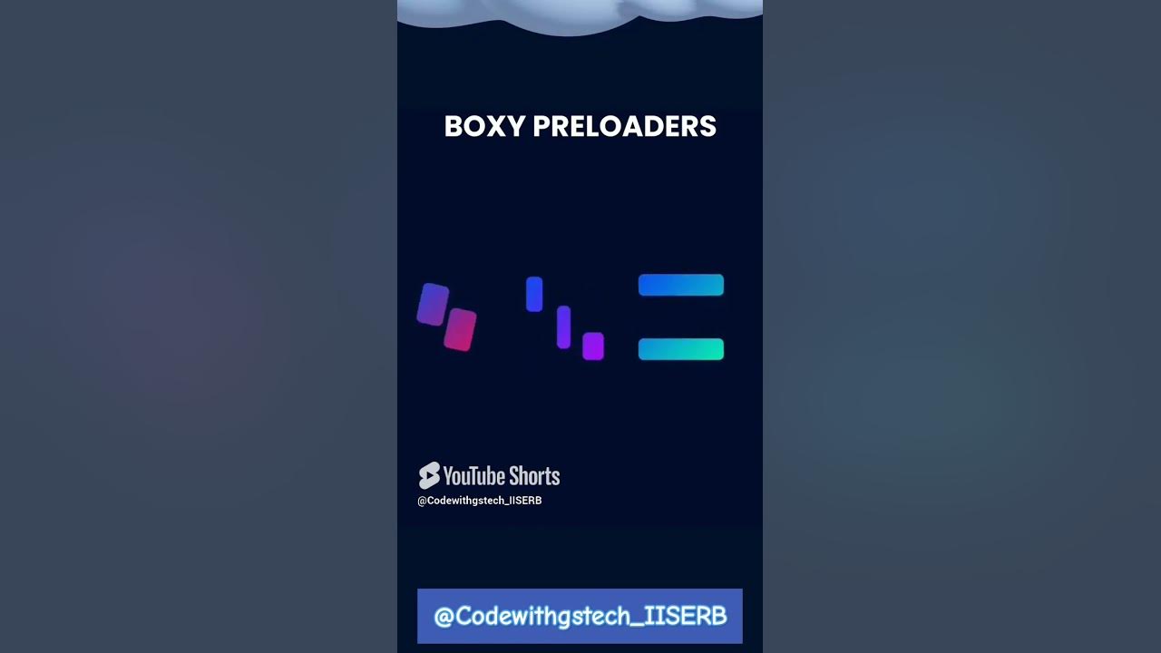 Boxy Preloaders Using Html Css Shorts Viralshorts Trendingshorts Ytshorts Youtubeshorts