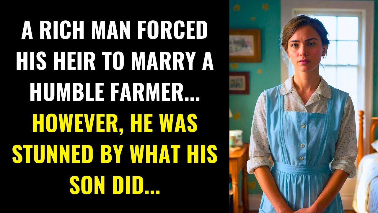 A RICH MAN FORCED HIS HEIR TO MARRY A HUMBLE CLEANER... BUT THE ENDING ...
