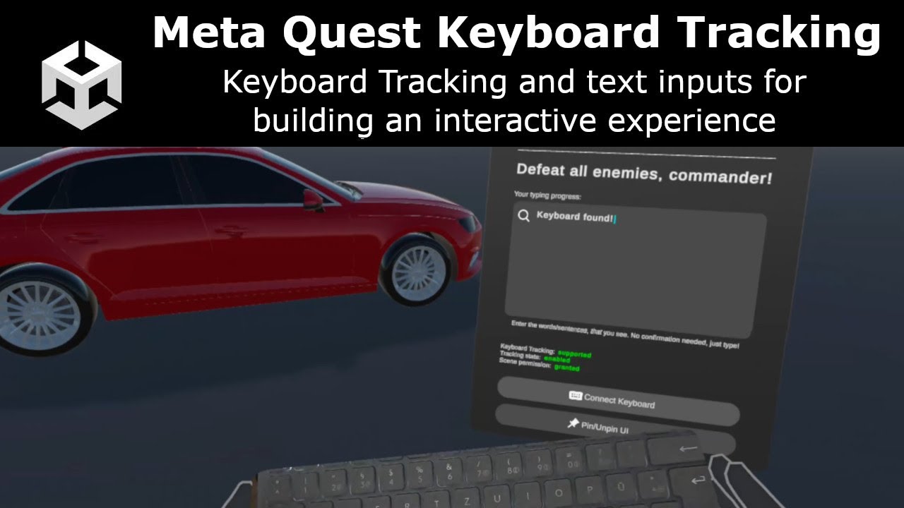 Meta Quest Keyboard Tracking - Building a simple typing experience ...