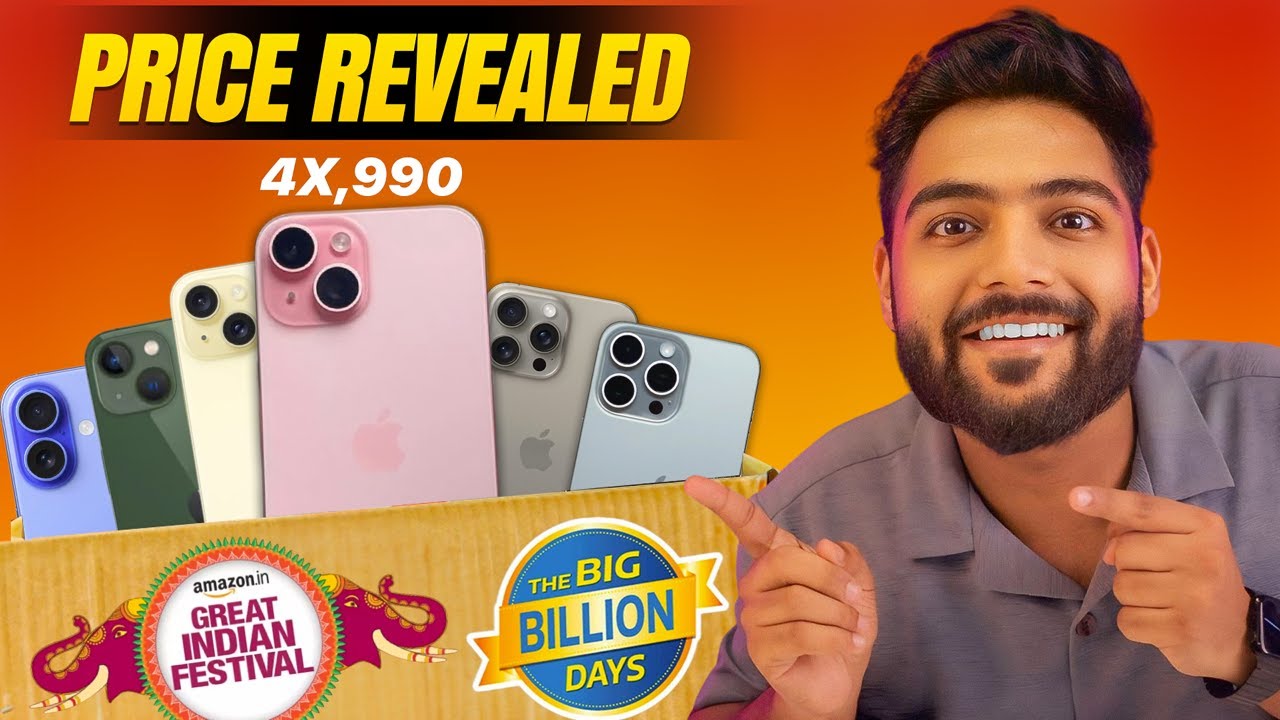 All iPhones Pricing Revealed in Flipkart BBD SALE & Amazon GIF Sale ...