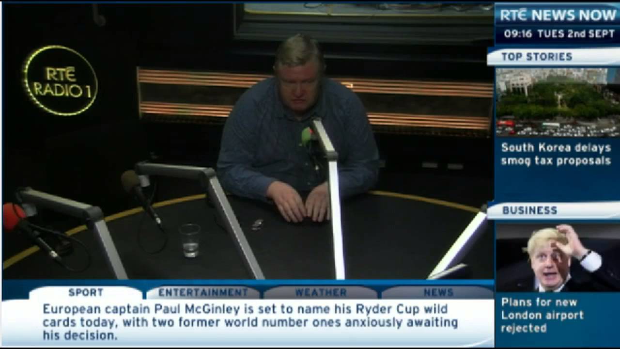 Derek Mooney on RTE's Morning Ireland - YouTube