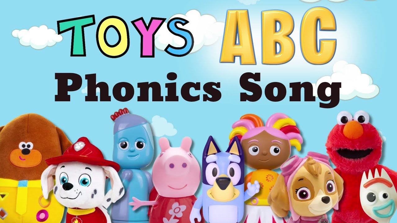 LEARN ABC PHONICS SONG WITH TOYS | Kids Fun learning Alphabet video ...