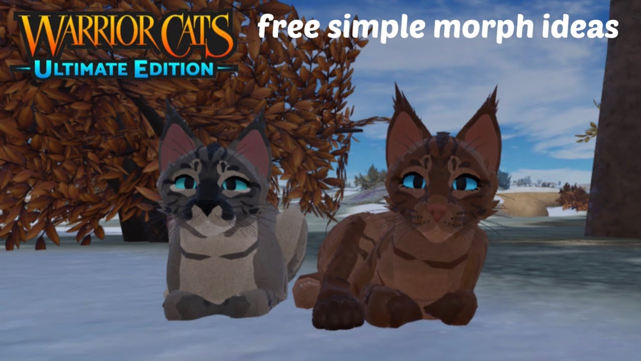 free simple morph ideas in WCUE! (Warrior Cats: Ultimate Edition Roblox ...