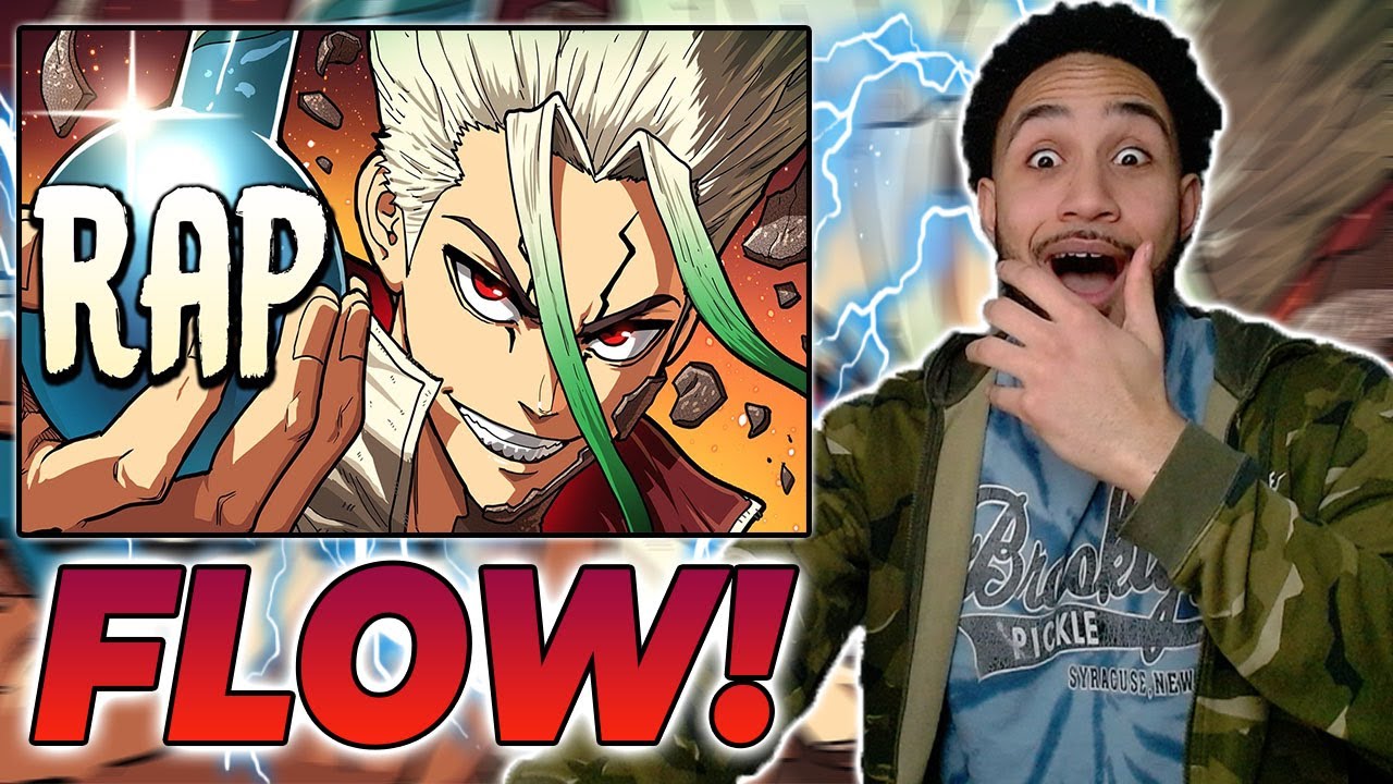 SENKU RAP Feed The Fire BY RUSTAGE Reaction! - YouTube