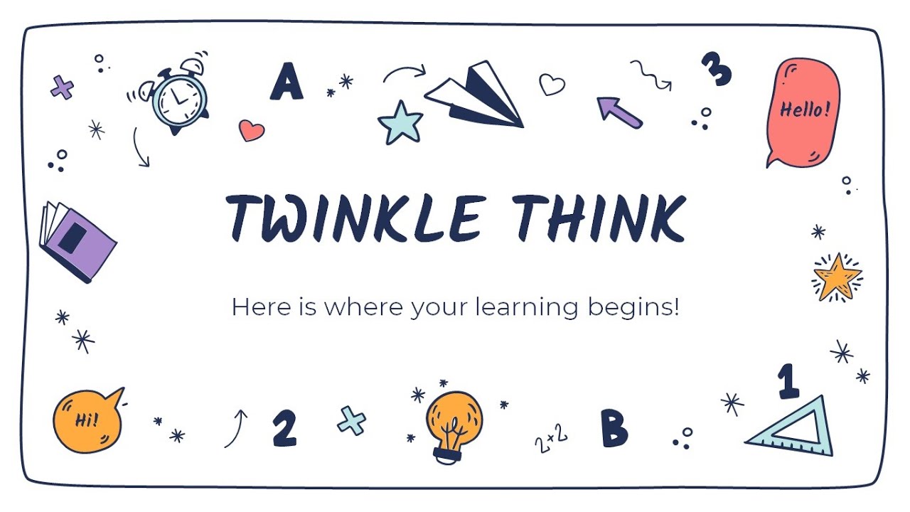 Getting Started -Twinkle Think - YouTube