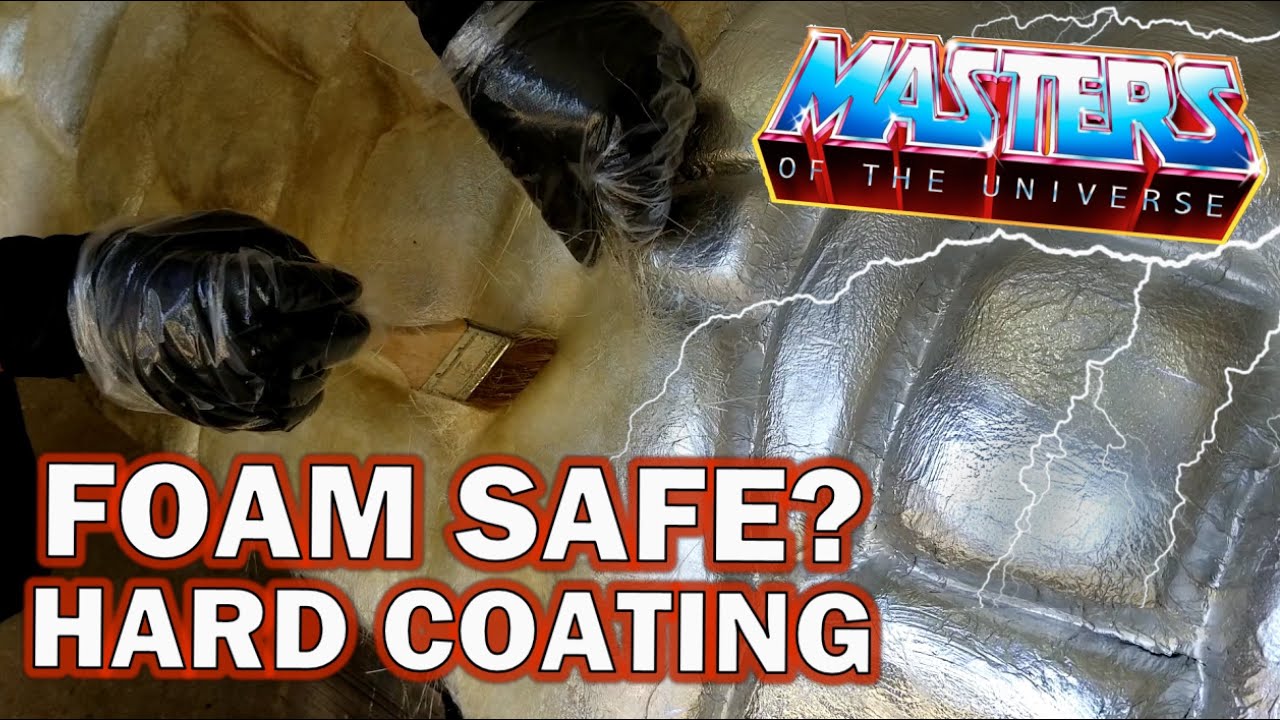 Hard Coating Styrofoam! Make Foam Props Strong with Resins & Fiberglass ...