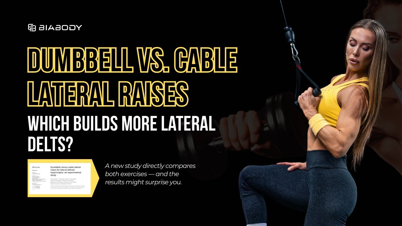 Build bigger side delts: dumbbell vs cable lateral raises explained by ...