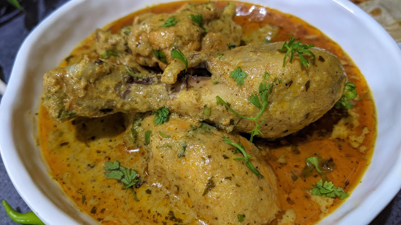 Restaurant Style Chicken Maharani | How to make Maharani Chicken Curry ...