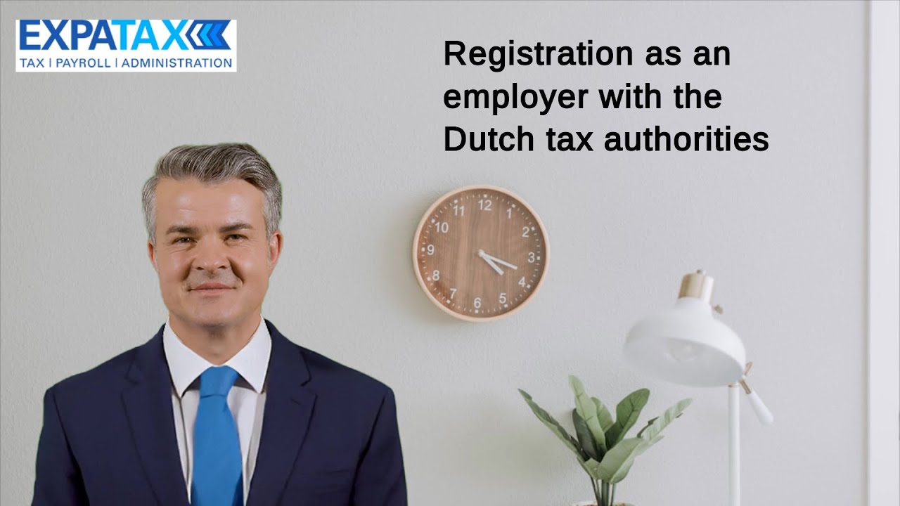 Registration as employer in the Netherlands - YouTube