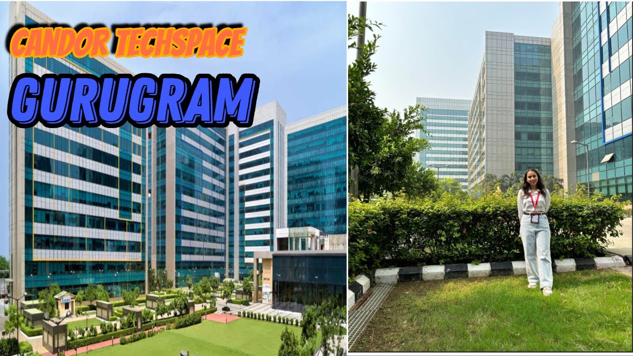 Candor Tech Space Gurgaon Sector 48| A day at Capgemini Gurgaon office ...