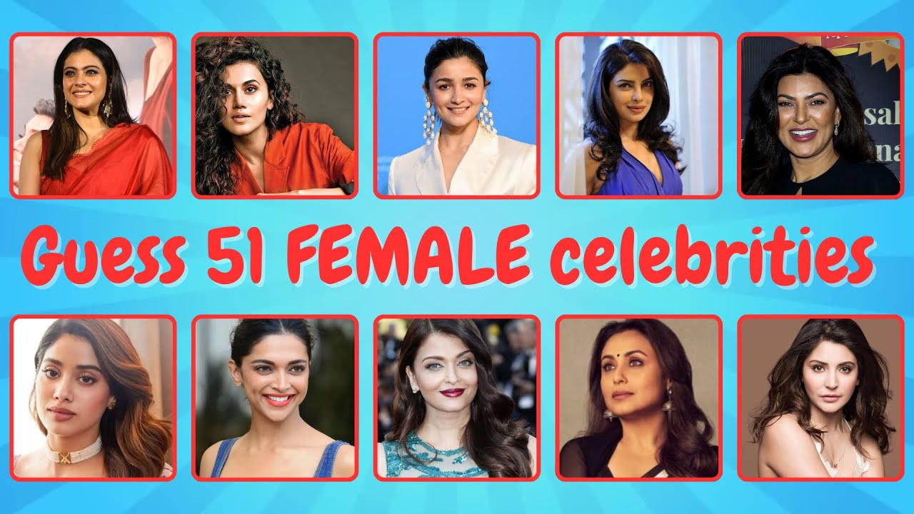 🎬 Bollywood Diva Quiz: Can You Guess These Famous Actresses in 3 ...