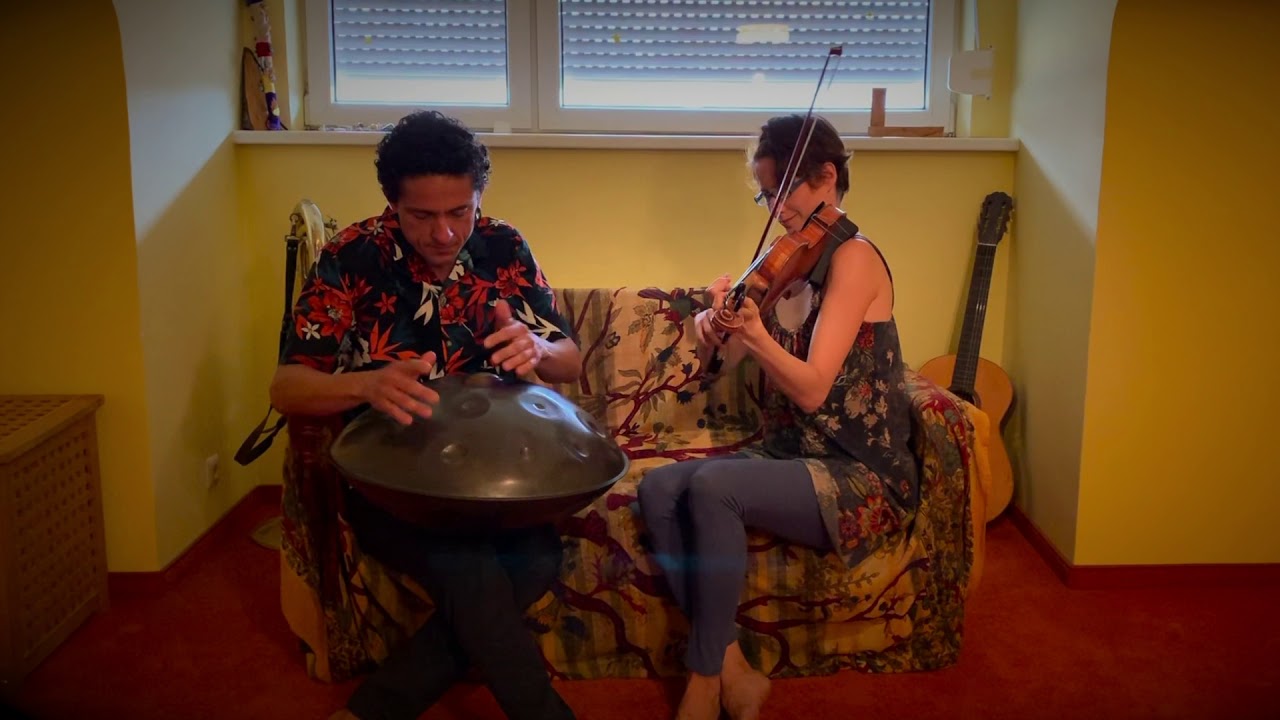 handpan & violin - Hashual, Israeli Folk Dance - YouTube