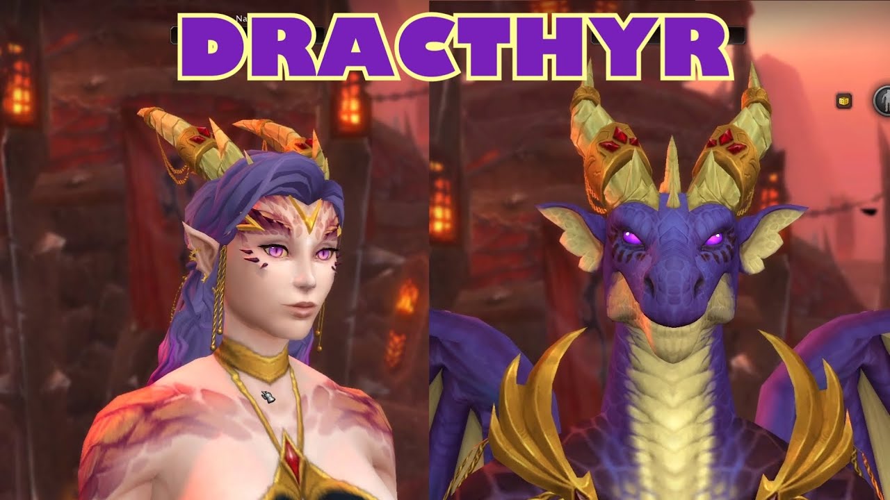 💜🐲 Karakter készítés - Dracthyr 🐲💜 - YouTube