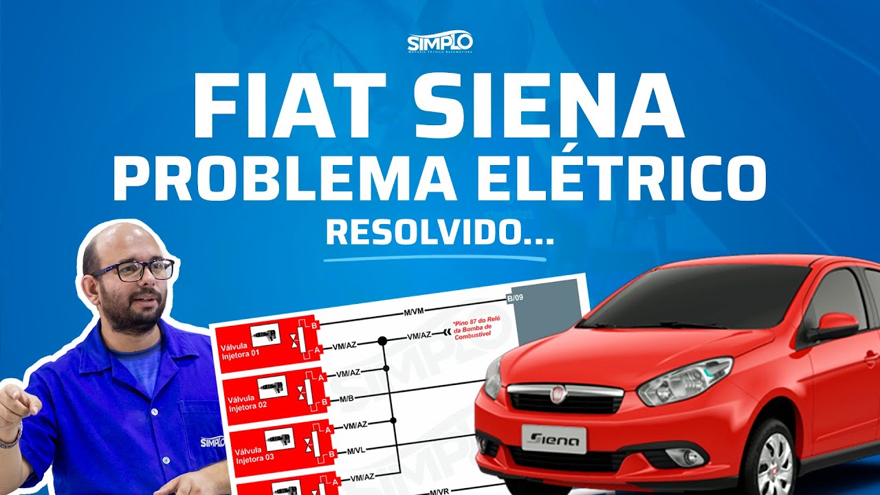 Aprenda Como Usar o Esquema Elétrico Simplo Para Diagnosticar Problemas - Fiat Siena - YouTube