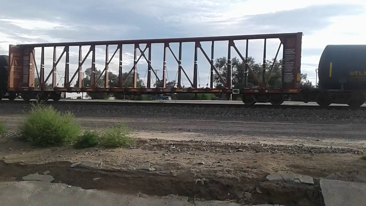 BNSF mixed freight train in security widefield Colorado springs, CO ...