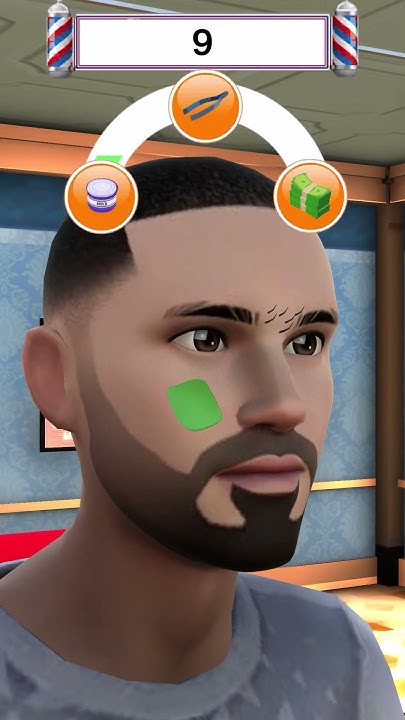 Barber Shop Hair Cut Sim Games #shorts #forkids #barbershop - YouTube