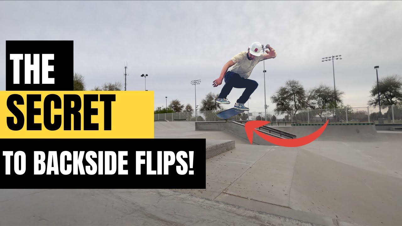 How to Backside flip! - Backside flip trick tip - YouTube