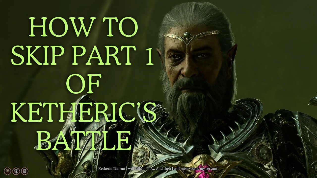 Baldurs Gate 3 Entire Ketheric Battle Scene | Melodia's Letter | Gale ...