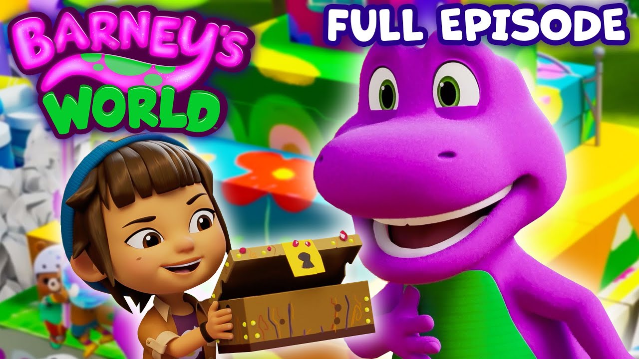 Mel's Greatest Treasure | Barney's World | S1 E3 | FULL EPISODE - YouTube
