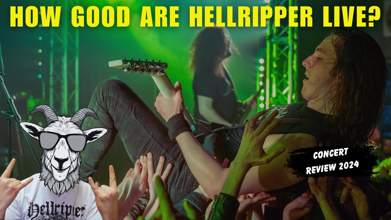 Hellripper Concert Review 2024: Live & Dangerous in Prague - YouTube