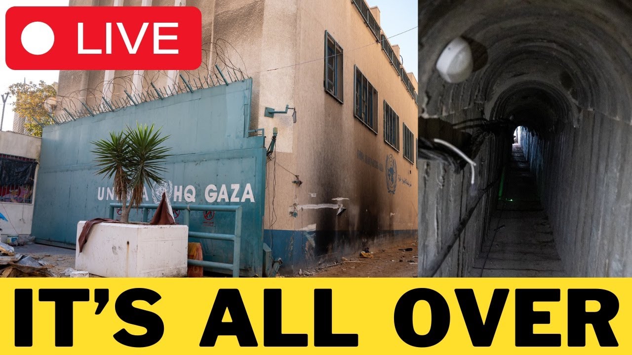 🚨 BREAKING: Islamist Base UNCOVERED Inside UNRWA HQ - YouTube