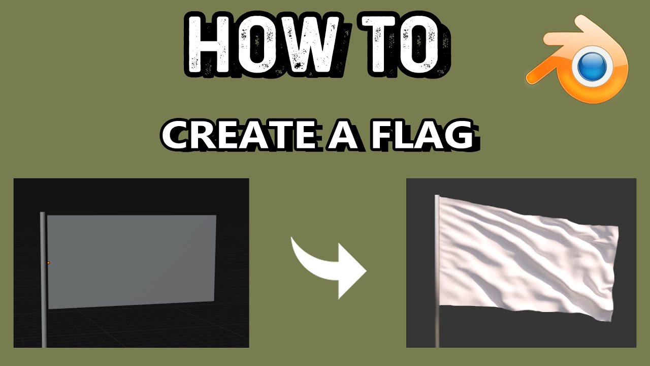 HOW TO CREATE A FLAG Blender YouTube HOW TO CREATE A FLAG Blender YouTube