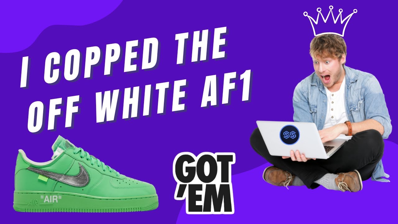 I Copped The Off White Air Forces by Botting SNKRS! - YouTube